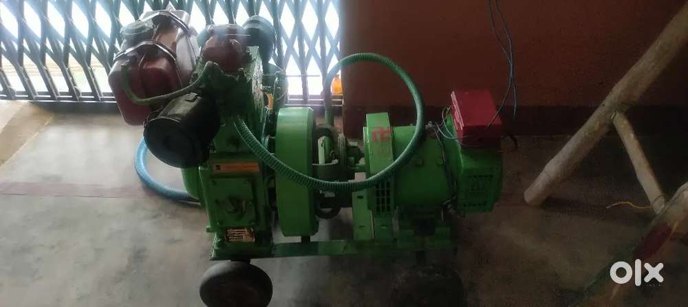 Kirloskar jenerator 5 hors engine 3 kv Dynamo & water pump 5 hp ...