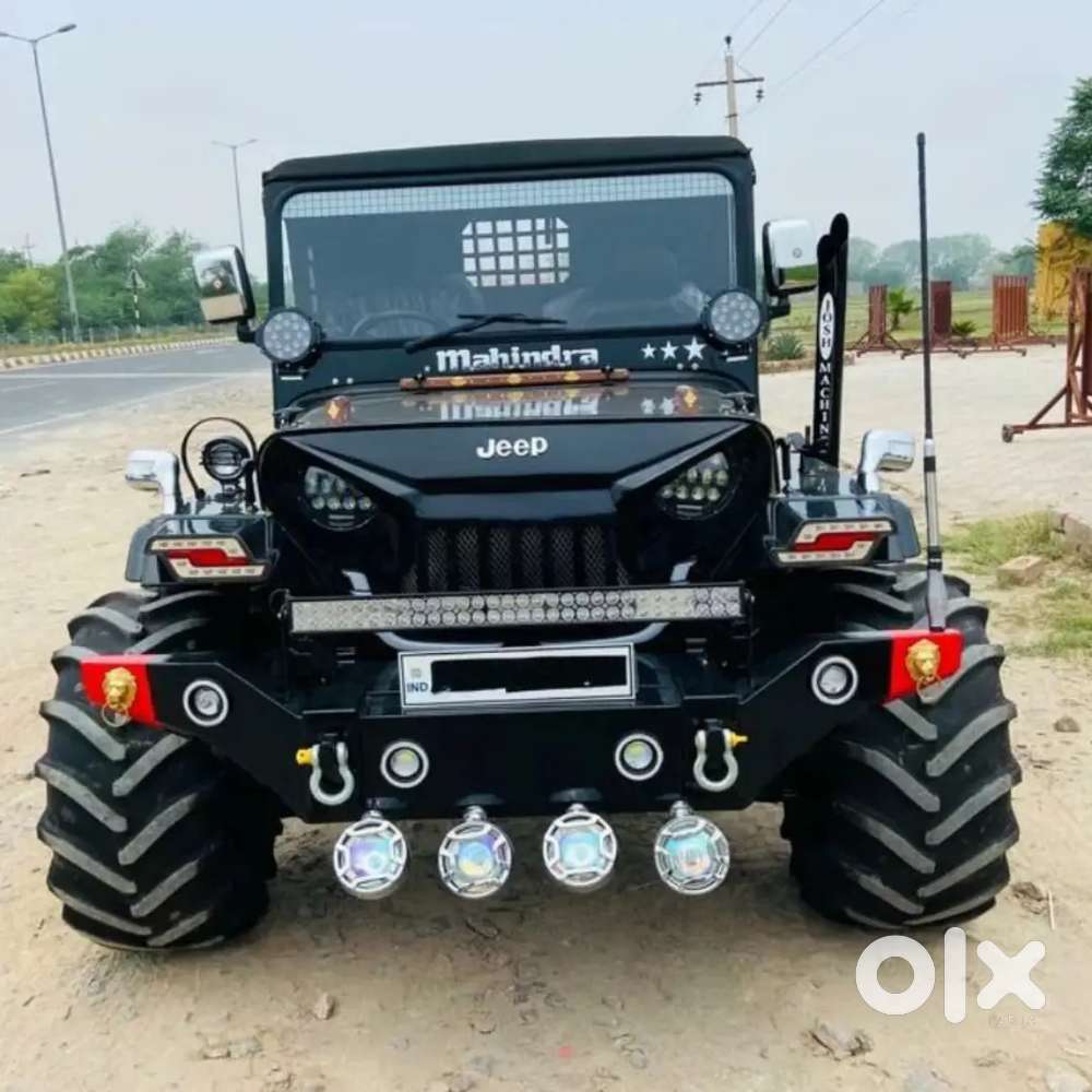 Willy jeep modified Mahindra jeep modified by bombay jeeps open jeep ...
