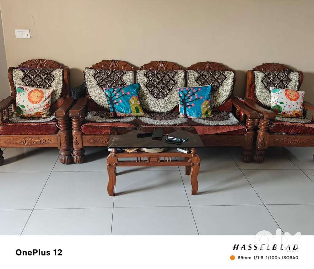 Second hand teak wood furniture store