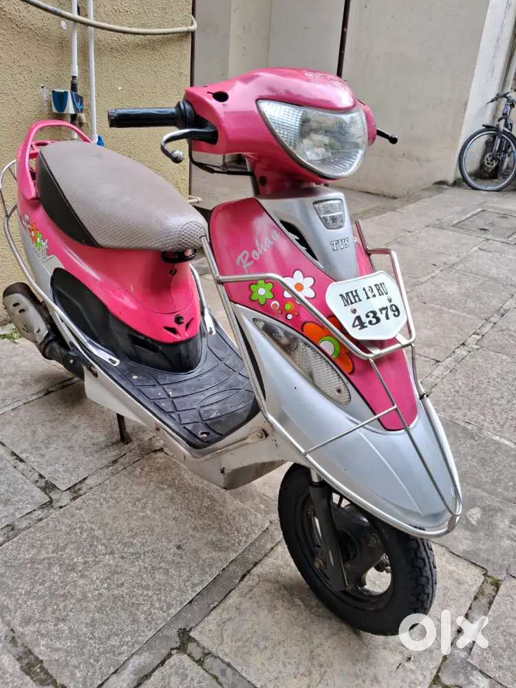 TVS SCOOTY PENDING PLUS LADY PINK COLOUR.MODEL 2019 - Scooters - 1813944848