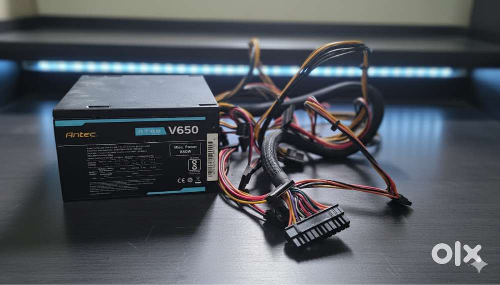 Antec ATOM V650 650W High-Performance PSU for Gaming PCs - Computer ...