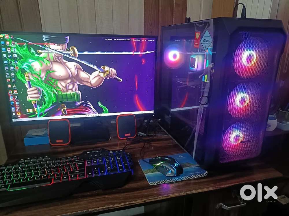 Full GAMING PC SETUP WITH MONITOR KEYBOARD AND MOUSE + UPS - Computers ...