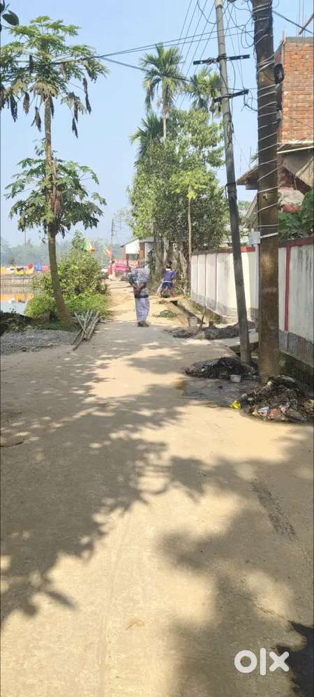 Own property describe main road extension with 10 feet extension road ...