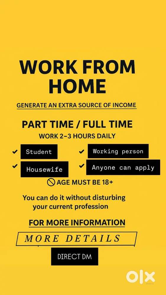 Work from home - Data entry & Back office - 1812584416