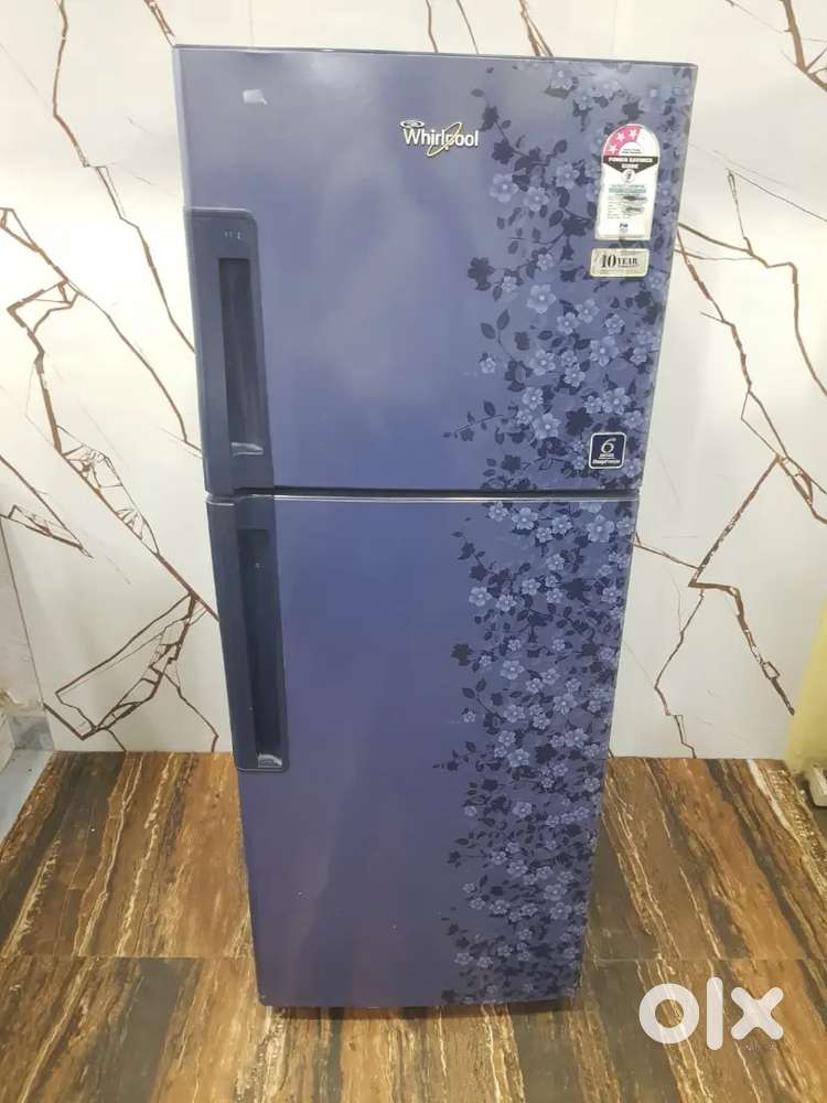Whirlpool 6th sense 242ltrs latest flower model double door fridge ...