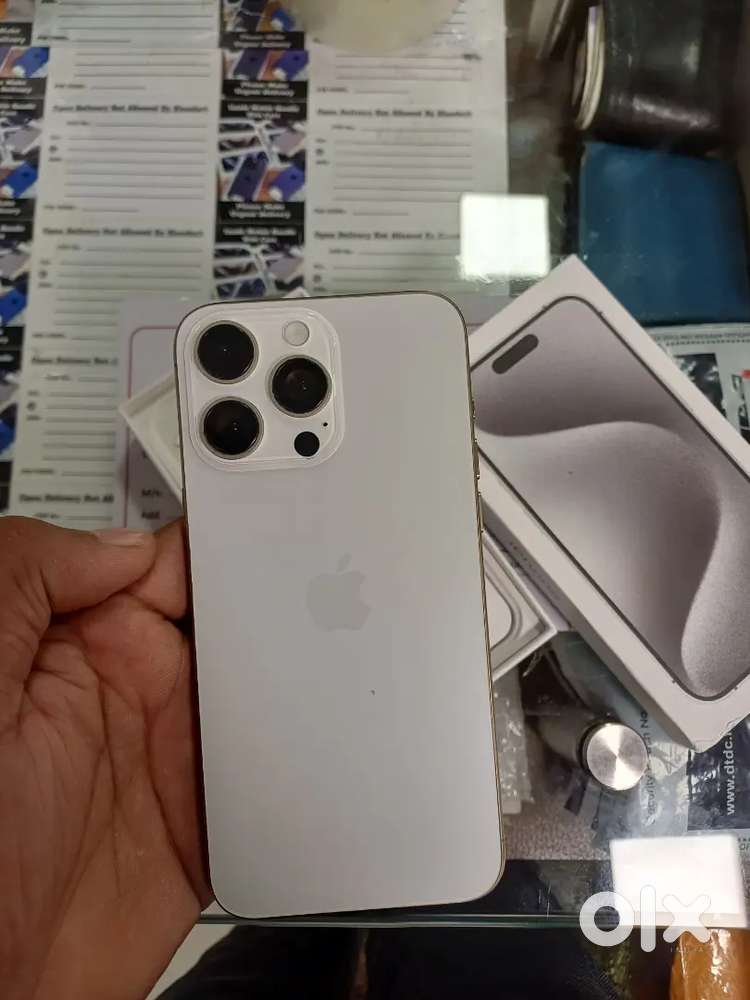 IPhone 15 pro White colour ( 256 GB ) - Mobile Phones in Aishwarya ...