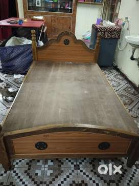 Olx wooden cot store