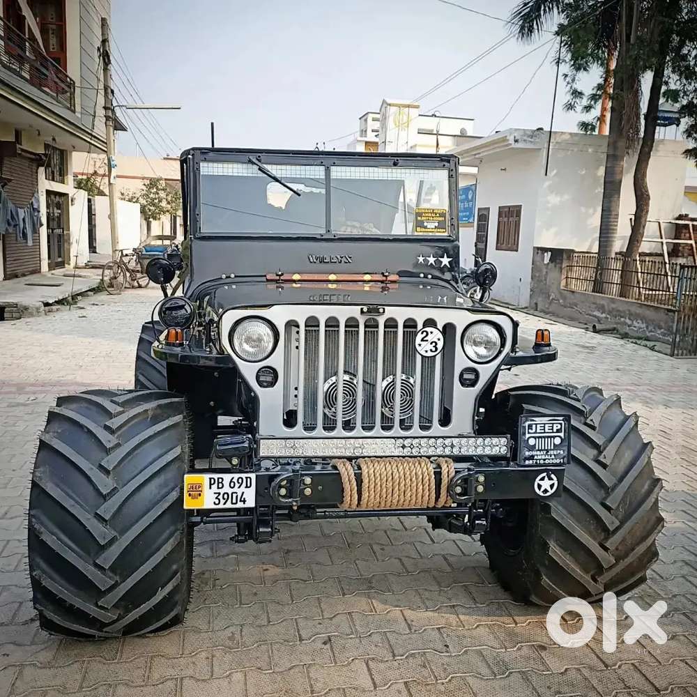 willys jeep modified by Bombay Jeeps Open jeep Mahindra jeep MODIFIED ...