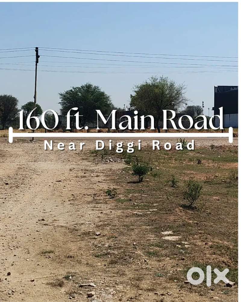 Plot on 160 ft. Main Road - Lands & Plots in Balawala, Jaipur - 1837160953