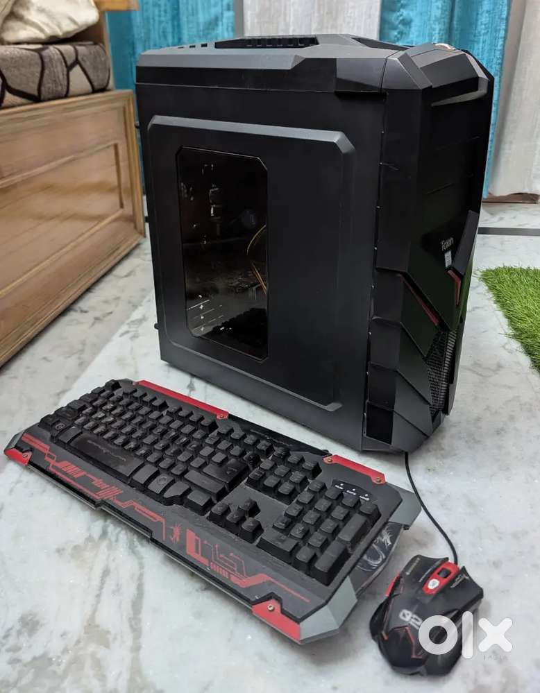 Gaming PC with GTX 1050 Ti, i5-8400, and 16GB RAM – Complete Setup ...