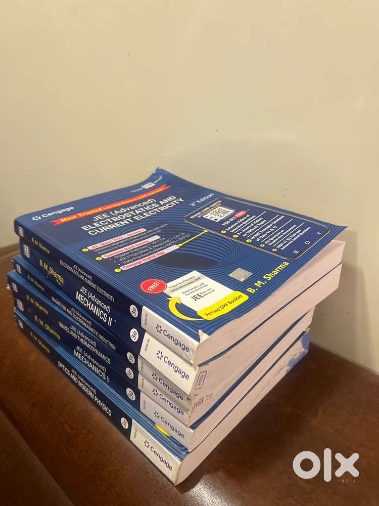 Cengage Physics Class 11&12 Jee Advanced 3rd Edition (Set of 6) - Books ...