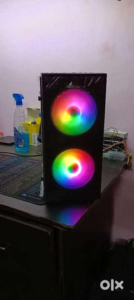 GAMING DESKTOP PC SET I5/16GB/256GB/19 LED FULL SET ONLY 9000 ...