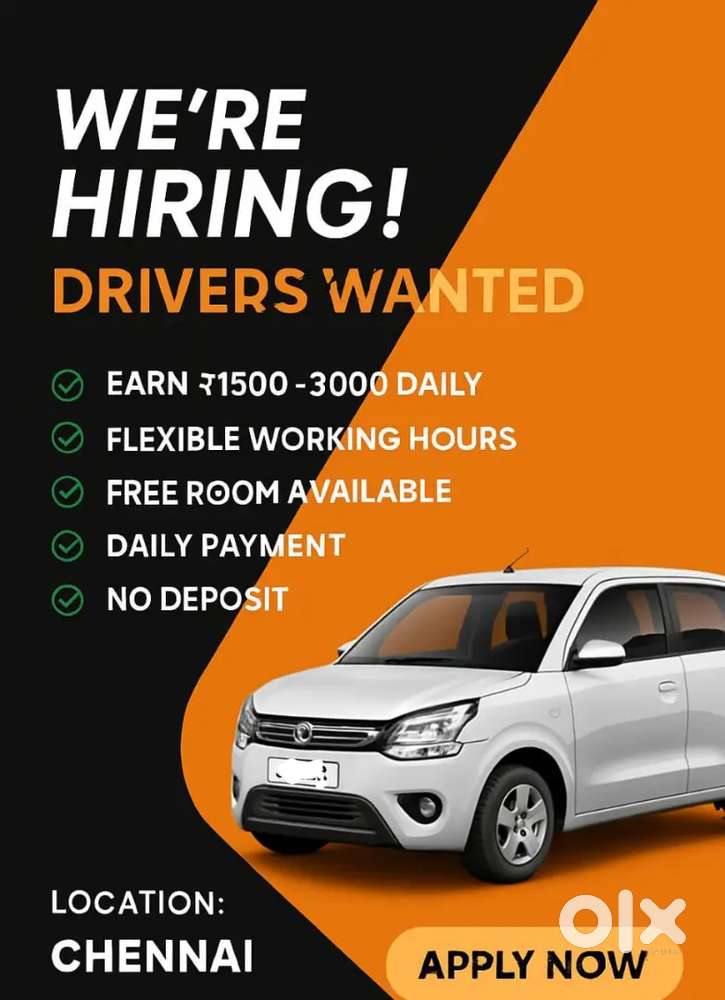 Wanted drivers urgently (chennai) - Driver - 1816849303