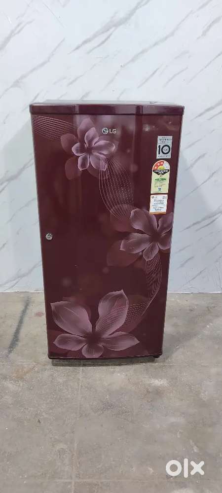 LG 3 Star Maroon 190 litres inverter model Single Door Fridge ...