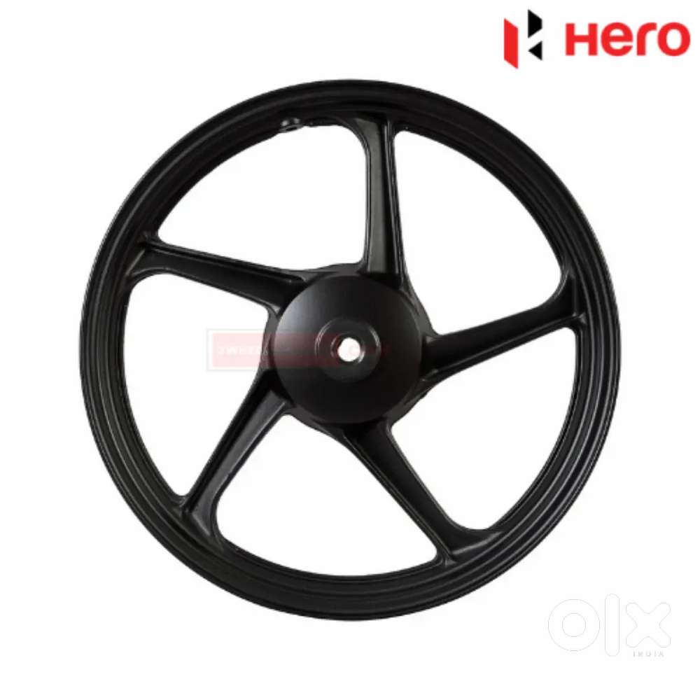 SPLENDOR PLUS BLACK BS6 ALLOY WHEEL WITH TYRES AVAILABLE @3999 ONLY ...