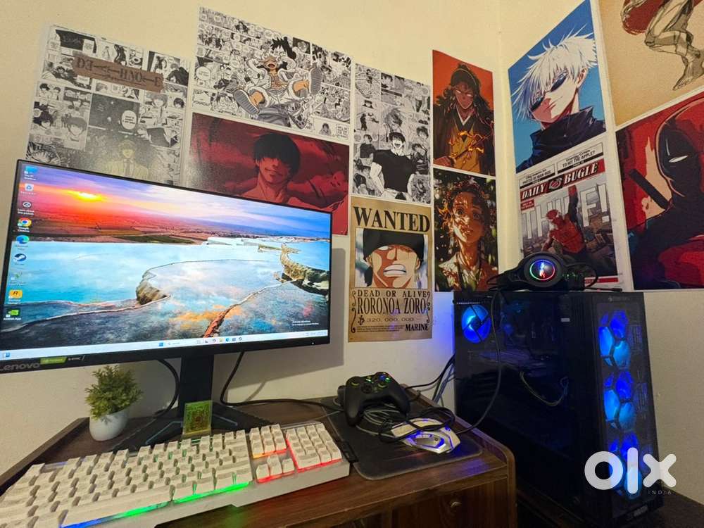 Gaming PC With Lenovo Nvidia G-Sync Monitor - Games & Entertainment ...