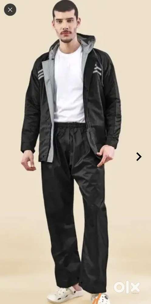 Branded rain coat XXL 2 layers with pant - Men - 1825089753