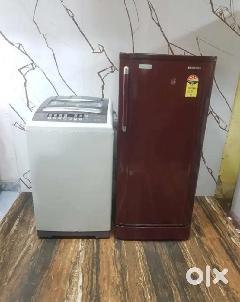 Samsung freshtech refrigerator and Electrolux washing machine ...