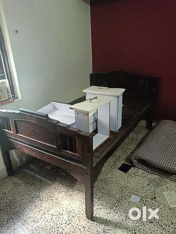 Antique bed and cupboard Beds Wardrobes 1797150404