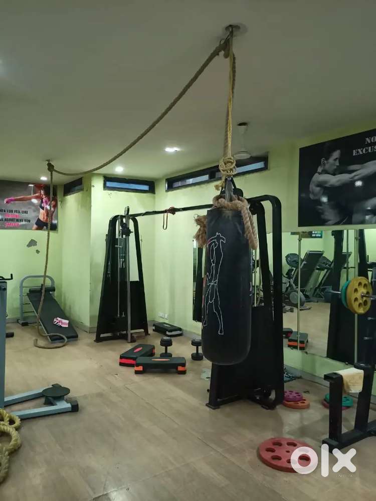 Treadmill/cross trainer/ weight/ dumbbell/ machine/ complete gym setup ...