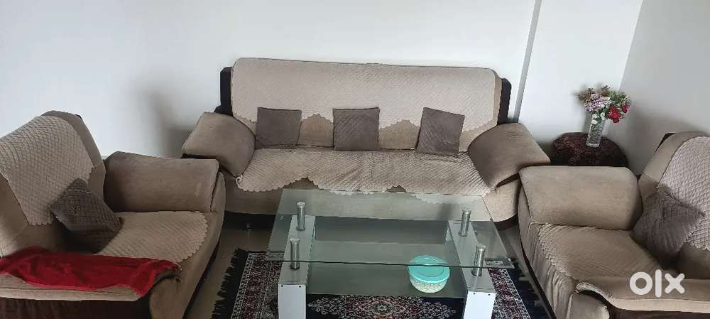 5-Seater Sofa Set , Metal wordrobe ,cabinet, storage racks - Sofa ...