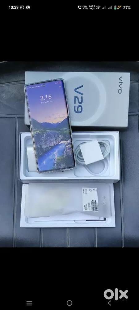 vivo v29 box and charger sell or excng - Mobile Phones - 1819903243