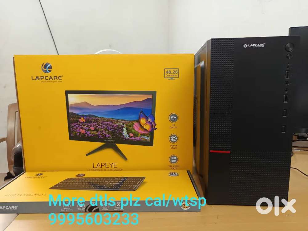 New dual core full set computer 8k only 4gb ram 128ssd 18.5 led ...