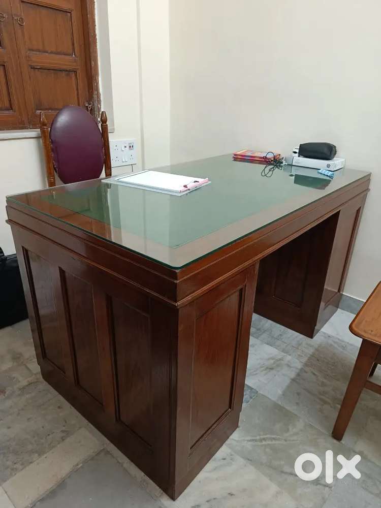 Antique Secretariat Office Table - Other Household Items - 1798957137