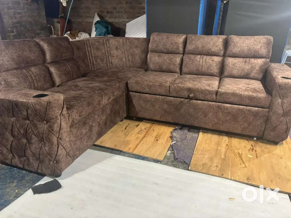 Kit kat fiber model L shape Sofa cumbed available in Starf Furniture ...