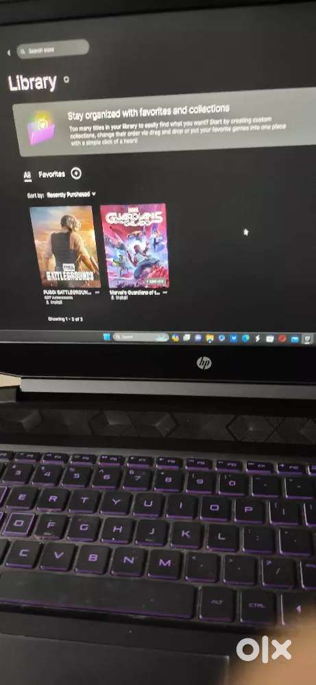 Hp gaming laptop for 40k in good condition 4 gp graphic card ,18 ram ...