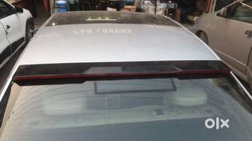Skoda Octavia roof spoiler piano black M style Spare Parts 1795889996
