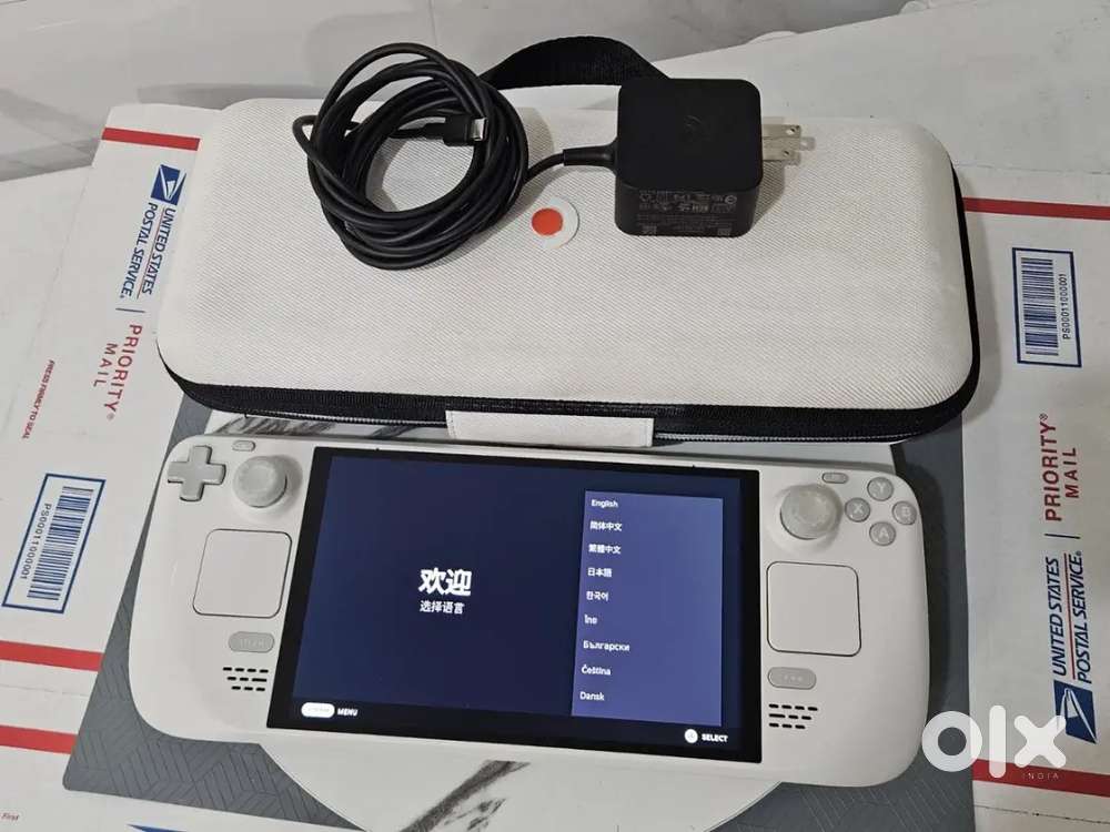 Valve Steam Deck Limited Edition White OLED Gaming System 1TB SSD ...