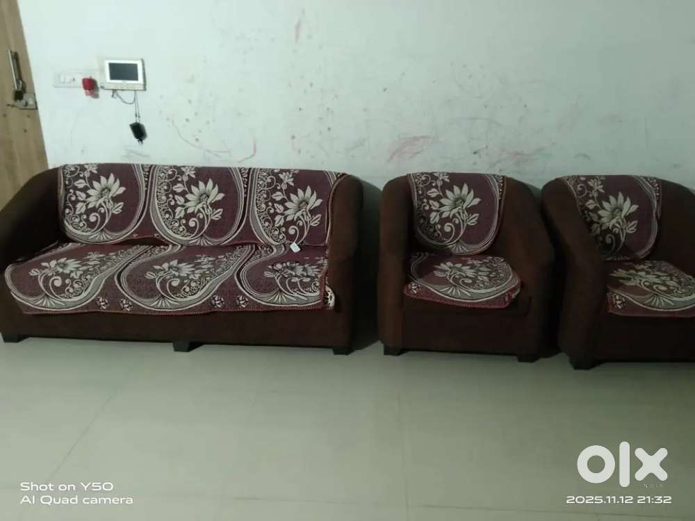 New brand sofa- 8k,hydrolic bed-12k with matt., big size wardrobe -7k ...