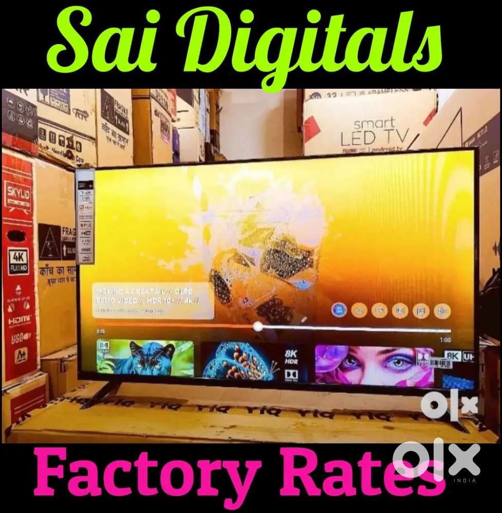 Full Range Smart OLED 4k Tv // 2 Year Full Replacement Guarantee Bill ...
