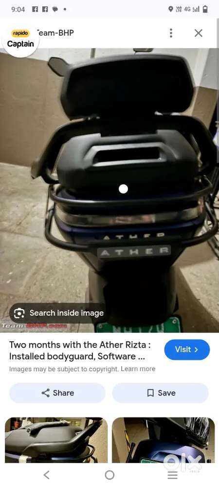 Ather rizta original body gard - Spare Parts - 1821368937