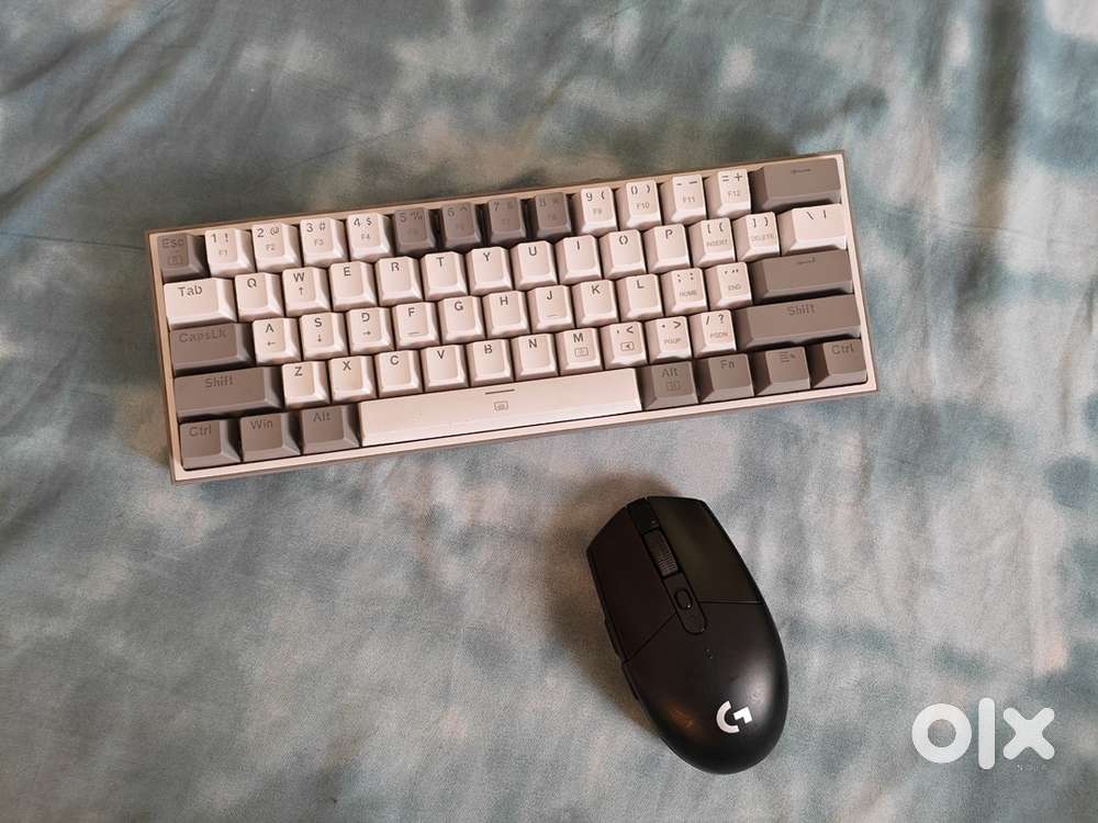 Gaming wired mechanical keyboard and Logitech G304 wireless mouse ...
