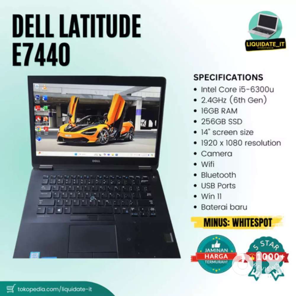 Dell laptop 7440 8GB ram 256 ssd - Computers & Laptops - 1790386758