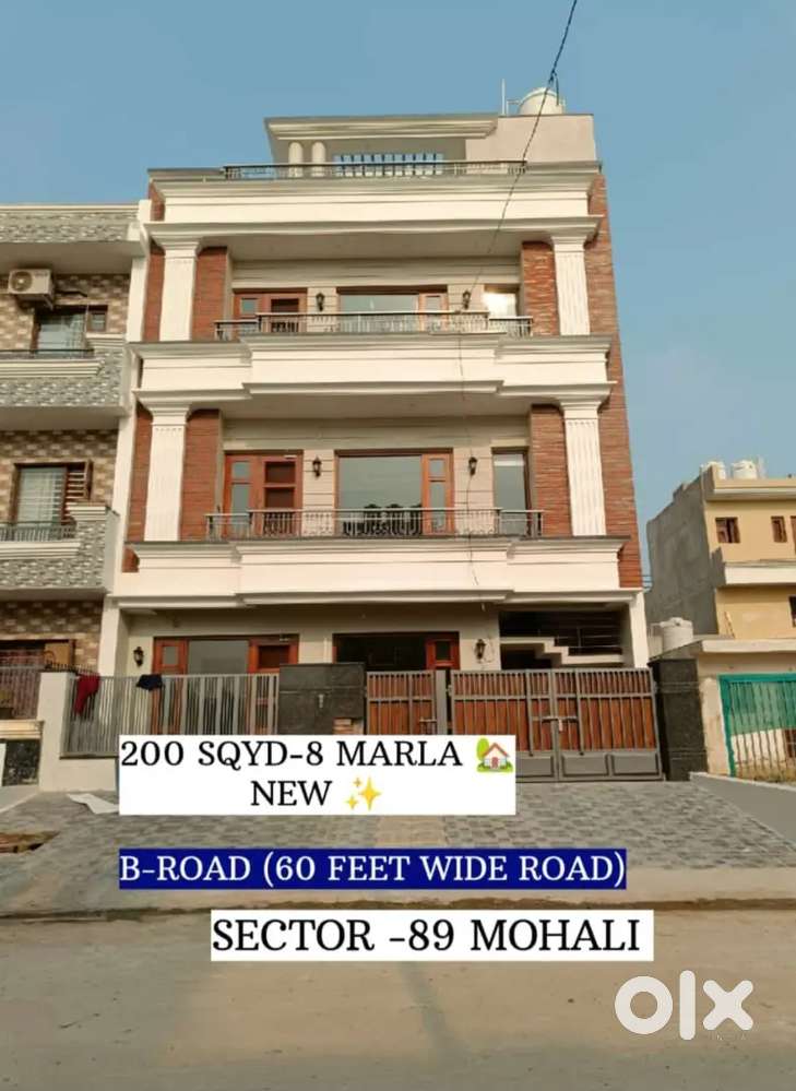 200gaz Ultra Premium tripal story 3bhk House in sector 89 Mohali - For Sale: Houses & Apartments ...