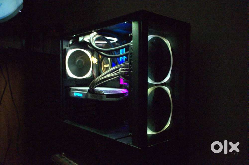 High-End Gaming & Editing PC Setup – RTX 3070 + Ryzen 7 + Dual 27” Mon ...