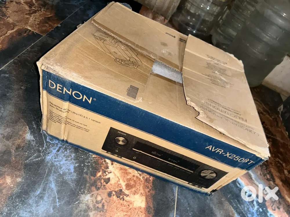Denon AVR-X250BT 130W 5.1channels Surround 3D Black - TVs, Video - Audio - 1805208261