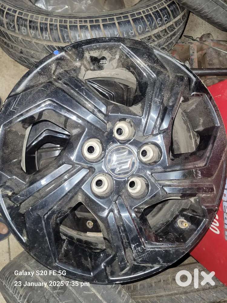 Brezza alloy wheels best price rs depends on size modal condition br ...