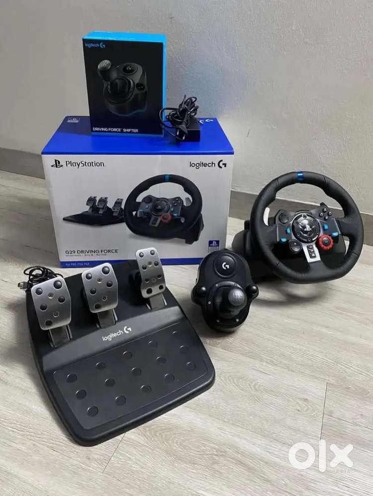 Logitech G29 Driving Force Racing Wheel Floor Pedals With Shifter ...