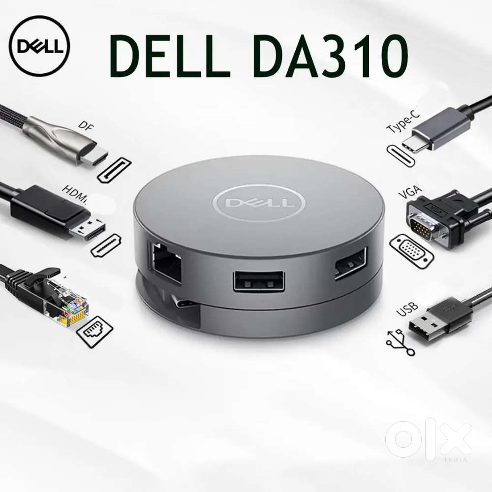 DELL PRO DA310 USB-C MOBILE LAPTOP TRAVEL HUB DOCK & ADAPTER BRAND NEW ...