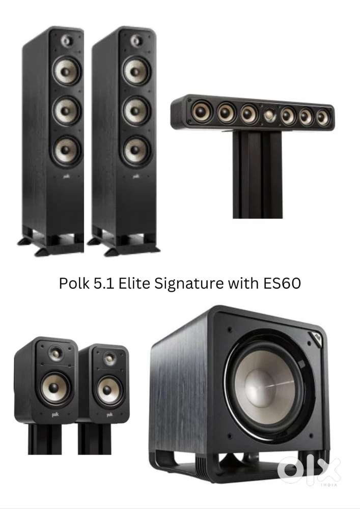 Polk Audio Elite signature ES60 5.1 - package - new - TVs, Video ...