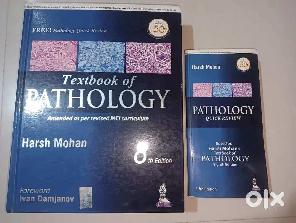 Harsh Mohan pathology 8th edition - Books - 1825882472