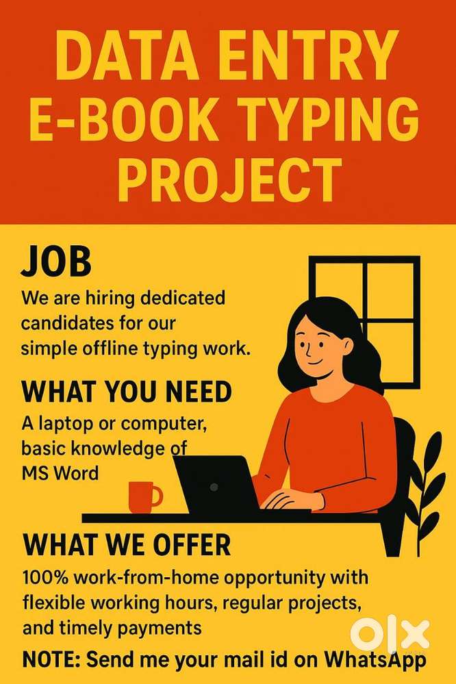DATA ENTRY JOBS â€“ WORK FROM HOME (WFH) No fixed working hours â€“ W ...
