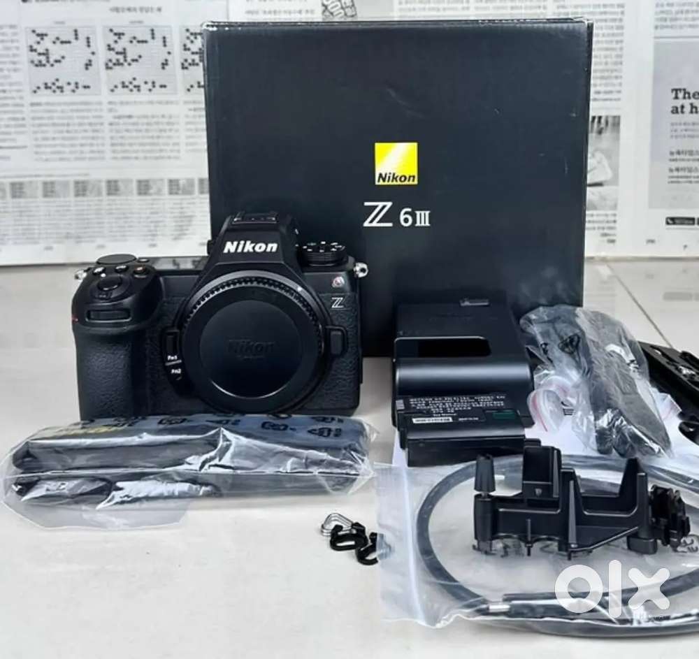 Nikon Z6 III camera 24.5MP body set w 645 Shutter count + Warranty ...