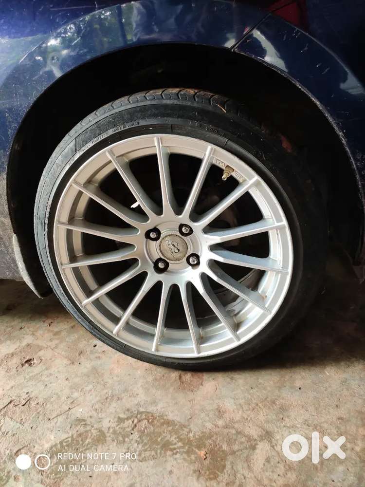 Yokohama tyres with alloys 4 in total 215/45/R17 - Spare Parts - 1814772685