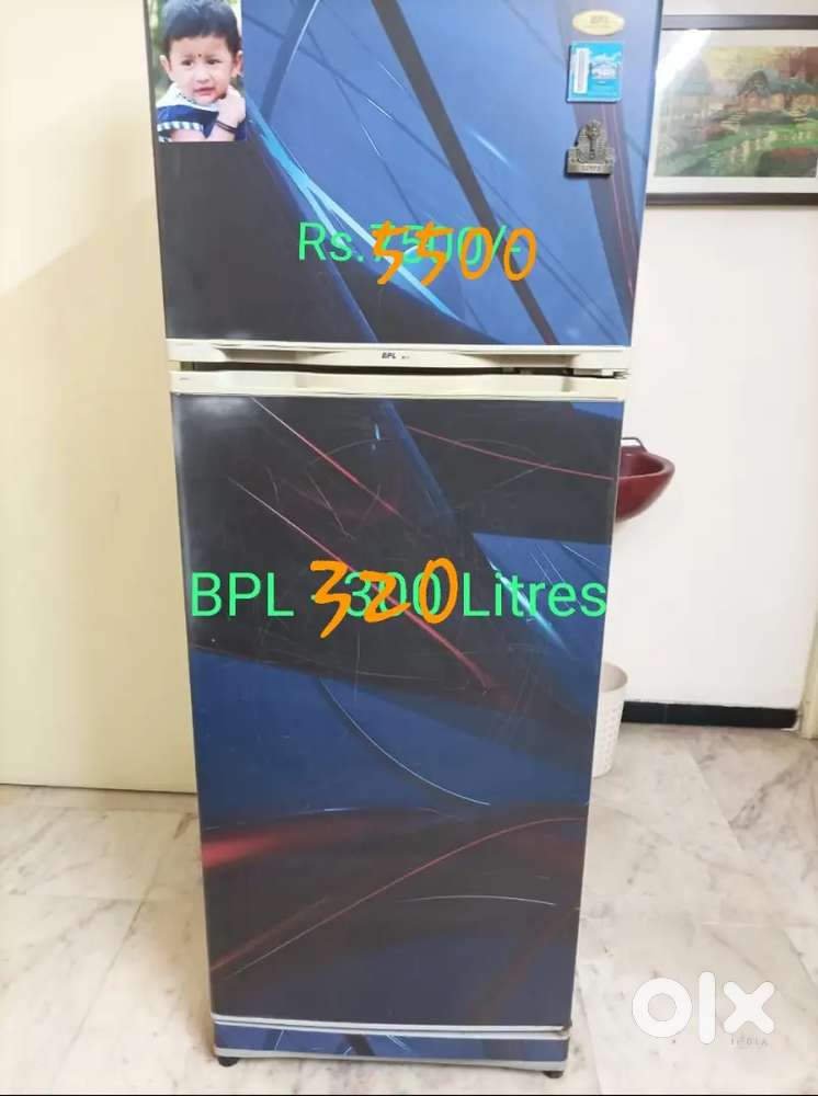 BPL FRIDGE 320 LITRES, DOUBLE DOOR - Fridges - 1810476093