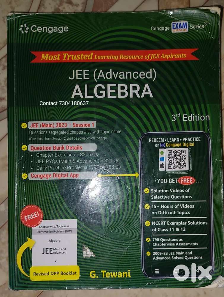 Maths Cengage Algebra 3rd Edition Jee - Books - 1813831616